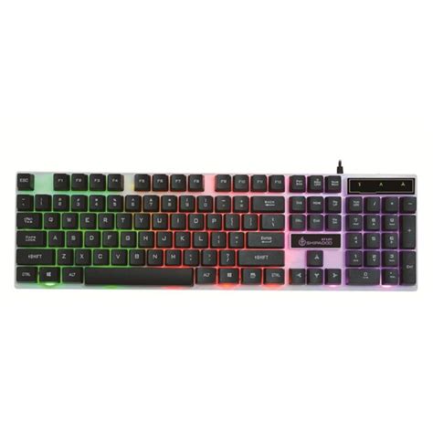 Usb Computer Wired Keyboard Colorful Backlit Game Grandado