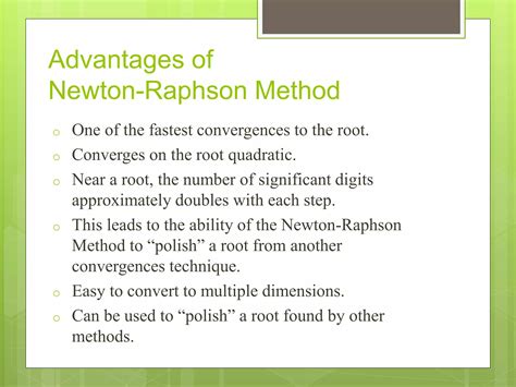 Newton Raphson Method Pptx