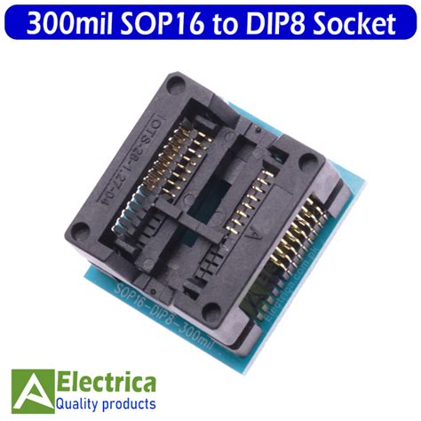 sop16 to dip16 adapter socket wide 300mil soic16 dip16 socket sop16