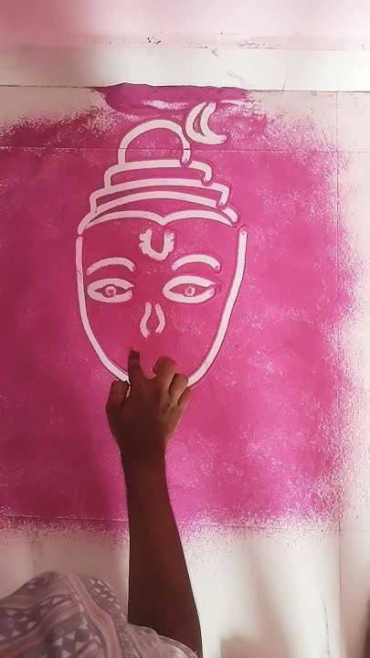 How To Draw Shiv Ji Drawing With Letter 3ushorts 😍 Youtube