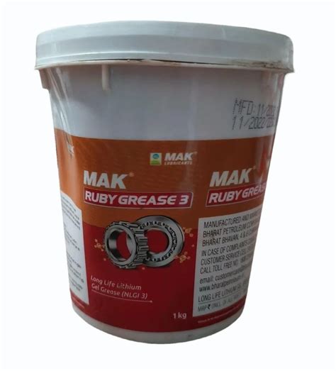 1kg Mak Ruby Grease At ₹ 450bucket In New Delhi Id 2852840508697