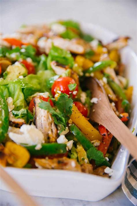 Chicken Fajita Salad The Londoner