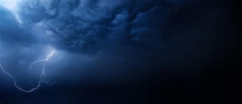 Premium Photo Lightning Thunder Cloud Dark Cloudy Sky Backgroundxdxa