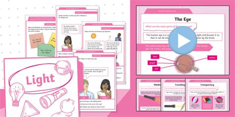 Step Into Science Y6 Spring Block 1 Light Steps 1 To 8