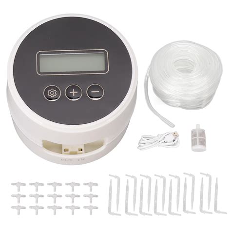 Automatic Watering System Black Timer Indoor Automatic Potted Plant