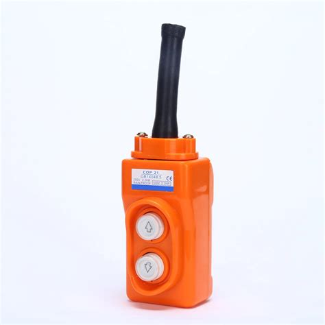 Cop Series Direct Operation Rainproof Crane Push Button Pendant Control Switch Station Pendant