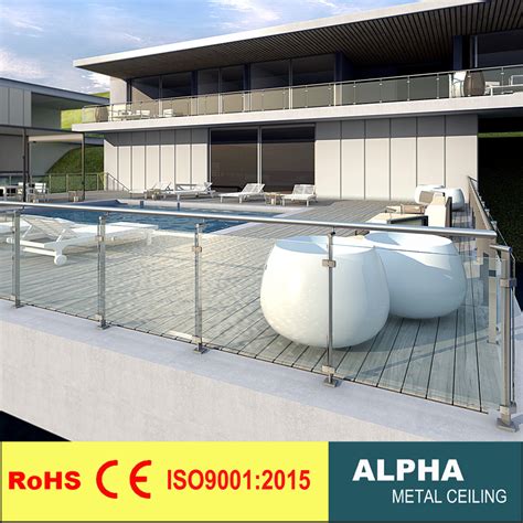 Stainless Steel Railing Glass Balustrade System Stairs Railings