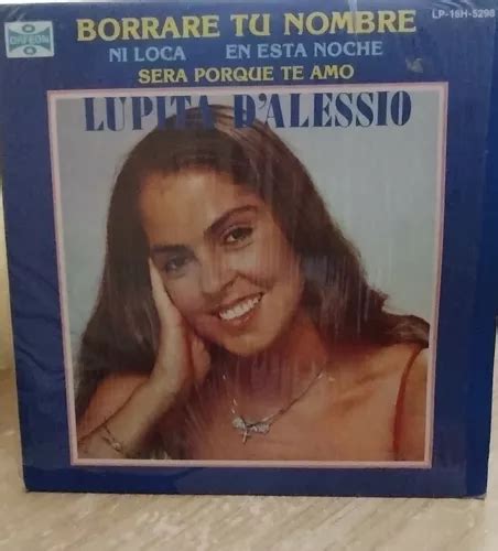 2 Lp De Vinyl De Lupita D Alessio Sentimiento Al Desnudo Cuotas Sin