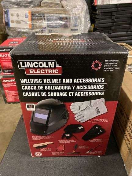 Lincoln Electric Welding Helmet Matthews Auctioneers
