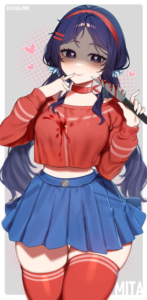 Raychu Zhak2858 Crazy Mita Miside Mita Miside Miside Absurdres