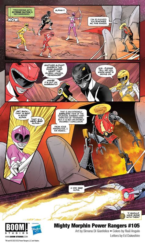 Mighty Morphin Power Rangers Teases Unexpected Ranger Romance