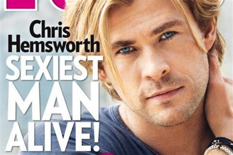 Chris Hemsworth Is Peoples Sexiest Man Alive Vanity Fair Scoopnest