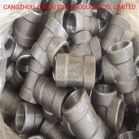 High Pressure Socket Weld 2000lb Stainless Steel 90d Elbow Forged