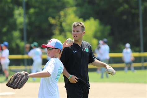 Marshalls Bryce Blevins Hosts First Youth Baseball Camp Marshall Sports Herald