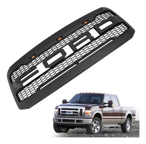 Parrilla Tipo Raptor Ford Lobo F250 350 2005 2007 Con Led Meses Sin