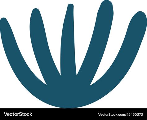 Hand Drawn Doodle Element Flat Icon Royalty Free Vector