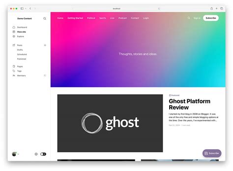 How To Self Host Ghost Cms With Digitalocean Uicookies