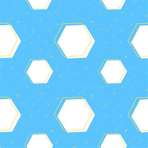 Premium Vector Pattern Flat Line Hexagons