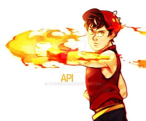 Boboiboy Galaxy Api The Blaze By Washichan On DeviantArt