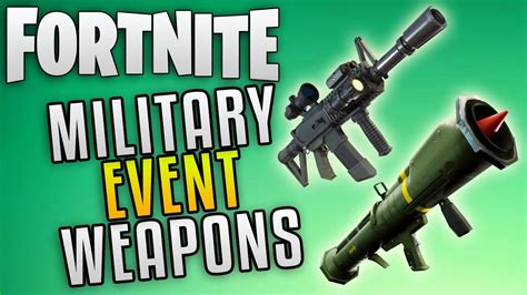Fortnite New Military Weapons Fortnite Save The World Update News