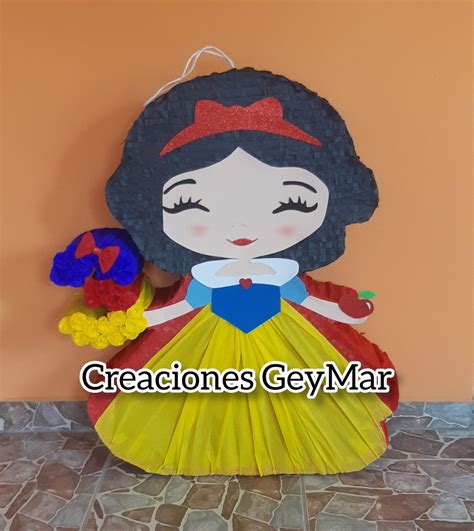 Piñata De Blanca Nieves Piñata de blanca nieves Piñatas Piñata