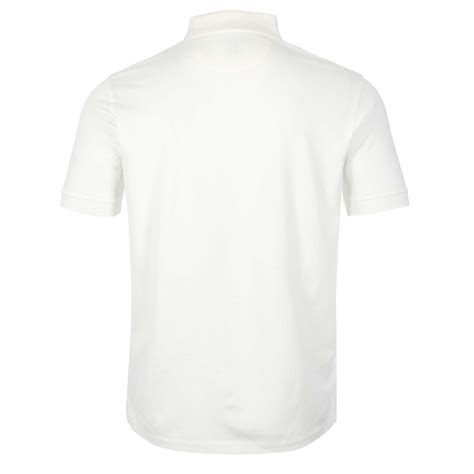Paul Smith Placket Polo Shirt In Off White Norton Barrie