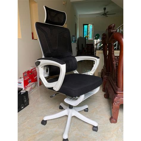 Ghế Văn Phòng Ghế Lưng Lưới Công Thái Học Ergonomic Thông Minh Hỗ Trợ