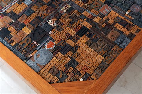 The Typo Table On Behance