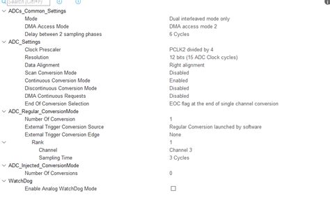 Solved Adc In Dual Interleaved Mode With Normal Dma Buffe Stmicroelectronics Community