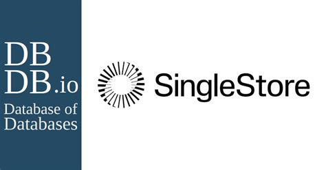 Singlestore Database Of Databases