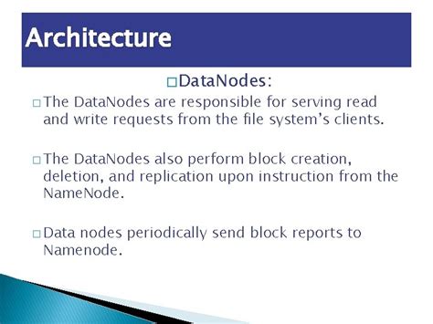 The Hadoop Distributed File System Outline Introduction Architecture
