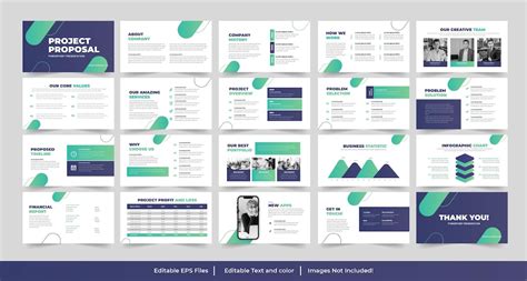 Проектное предложение Powerpoint или шаблон бизнес предложения