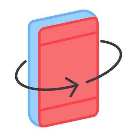 Rotating Arrow With Smartphone Icon Of Tilt Control Vector Art At Vecteezy