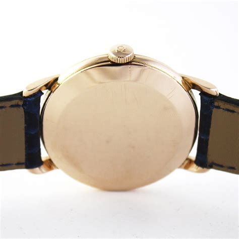 Orologio Da Polso Omega Vintage Degli Anni 50 In Oro Rosa Calibro 267