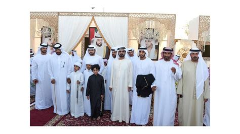 محمد بن راشد يحضر حفل زفاف راشد غدير الكتبي صحيفة الخليج