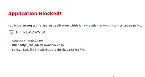 Application Blocked Issue Fortinet Community