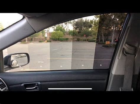 Window Tint Comparisons Side By Side Day Night Inside Outside 5 18 35 55 70 Percent