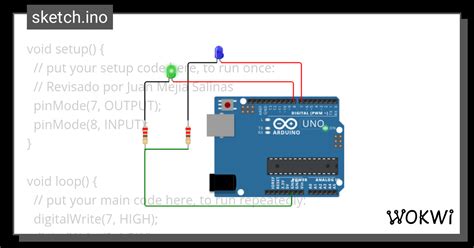 ENCENDIDO DE LED UNO DESPUES DEL OTRO Wokwi ESP32 STM32 Arduino