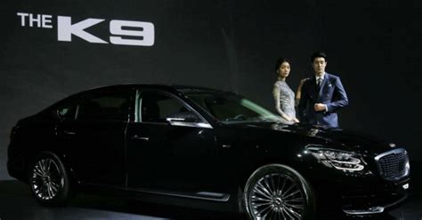 [포토]기아 플래그십 세단 더 K9 출시