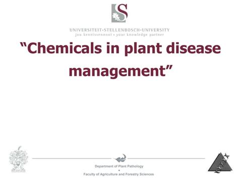 Chemical Control Of Pathogens Plant Disease Management Pptx