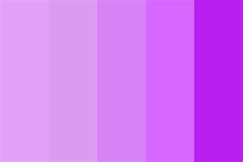 Lavender Shades Color Palette