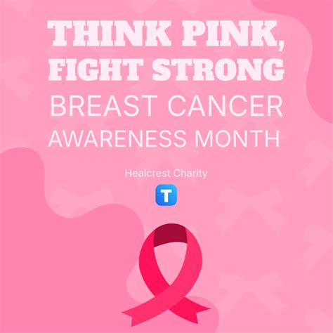 Free Pink October Template To Edit Online