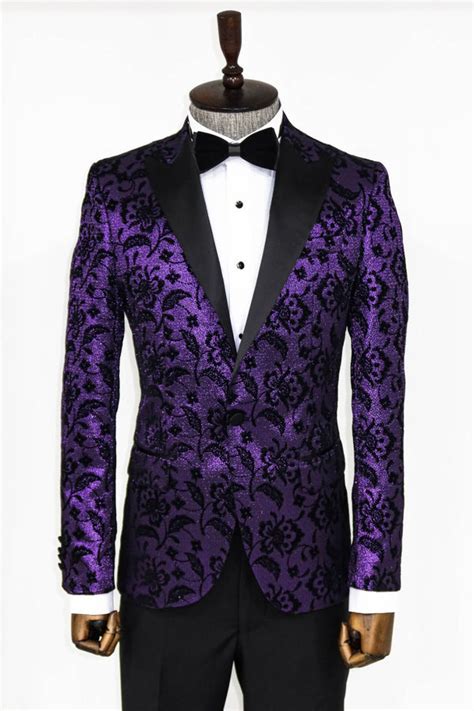 Purple Suits For Men Dark Light Business 3 Piece Suits Near Suits99