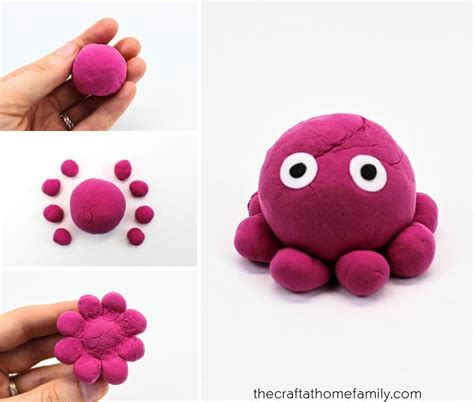 How To Make A Octopus With Clay