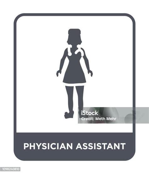 흰색 바탕에 의사 보조 아이콘 벡터 의사 보조 유행 가득 직업 및 작업 컬렉션에서 아이콘 간호사에 대한 스톡 벡터 아트 및 기타 이미지 간호사 건강관리와 의술 디자인