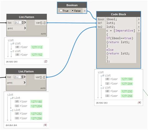 if statement trouble revit dynamo
