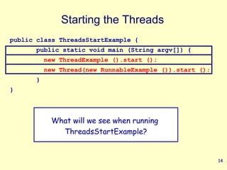 Java Multi Threading Ppt Programming Languages Computing