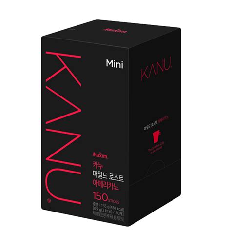 맥심 카누 미니 마일드 로스트 아메리카노 150t 2개 티몬
