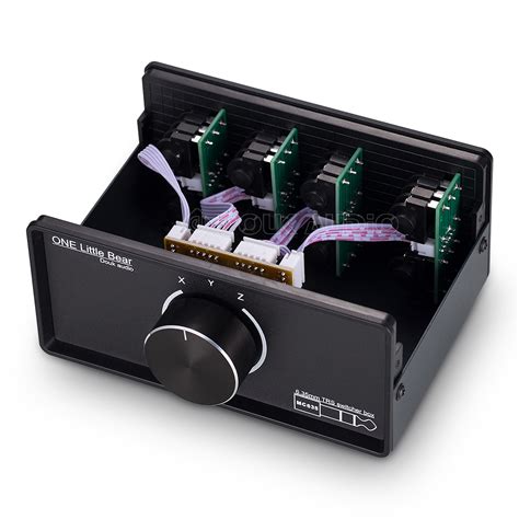 Mini 3 Way Mono Stereo 14 635mm Trs Audio Switcher Box Headphone