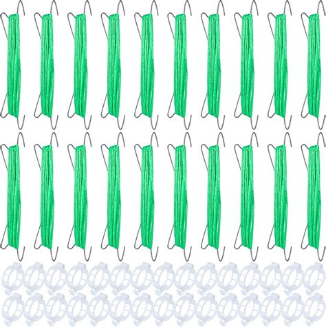 Hfxxad 50pcs Tomato Hooks With String Support Hooks